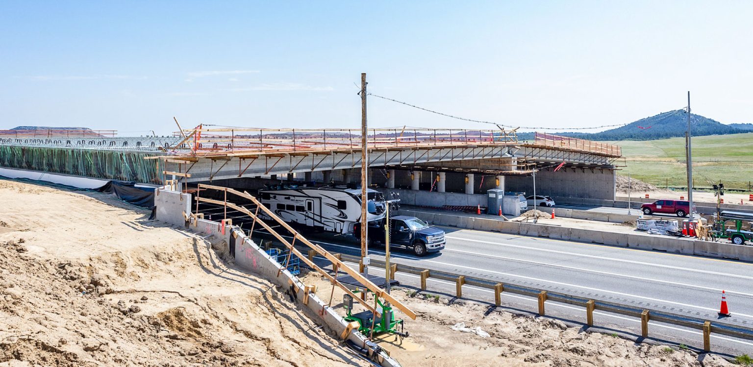 The world’s largest wildlife overpass nears completion